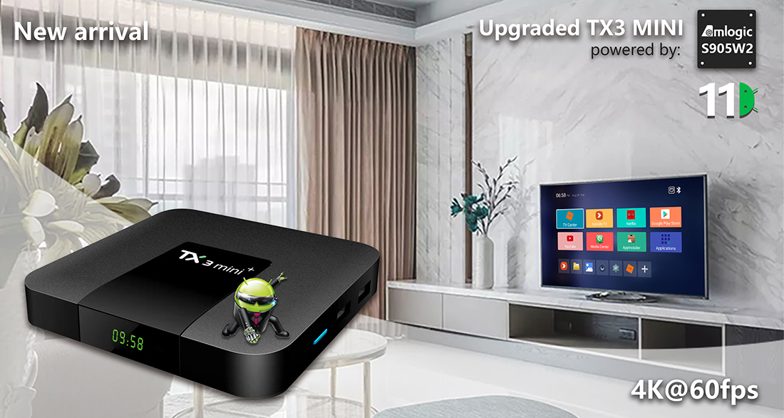 TX3 Mini+ TV Box - OEM Customize TV Box Manufacturer