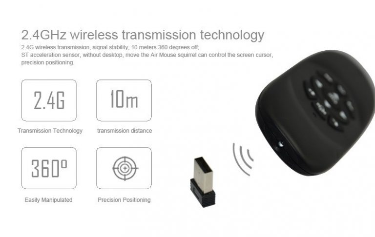 C120 2.4ghz Air Mouse Mini Wireless Keyboard Remote Control