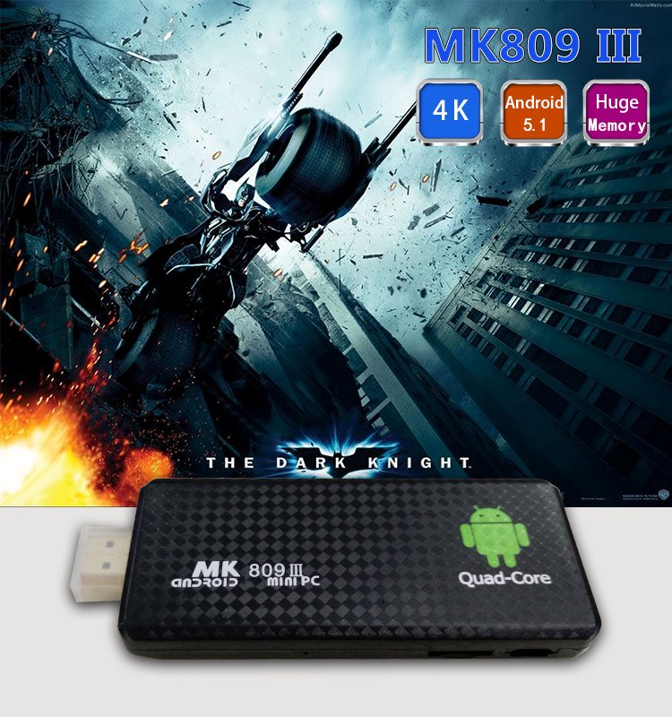 MK809III Android TV Stick RK3229 Android 7.1 4K HDMI 2GB