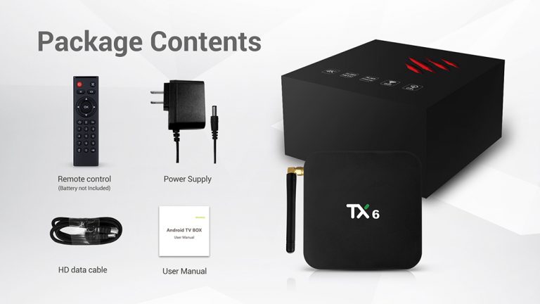 TX6 Android TV Box - OEM Customize TV Box Factory in China